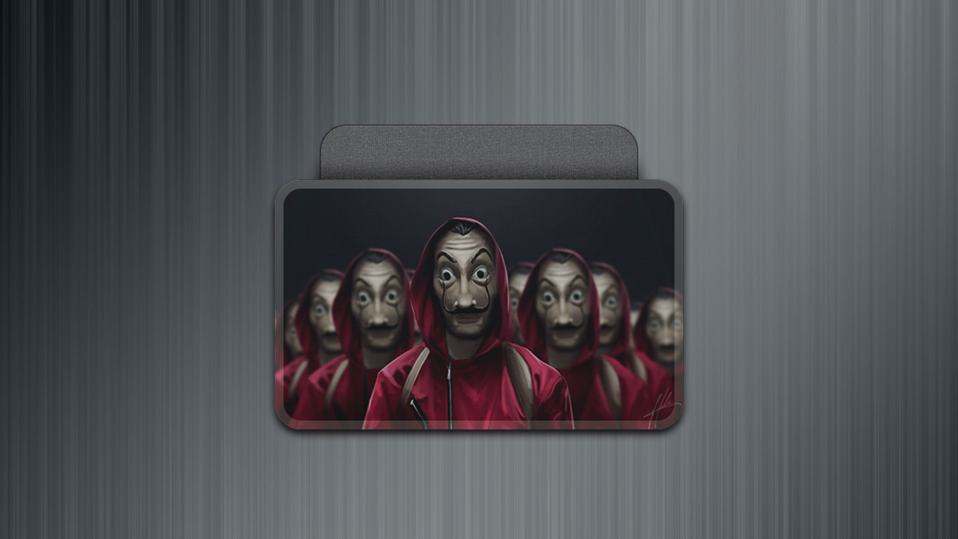 Money Heist Folder icon by MHoseinB on DeviantArt