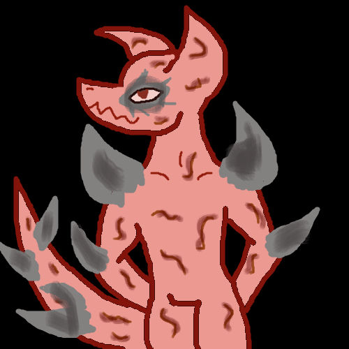 Anthro Lava Dog by ExternalDragon on DeviantArt