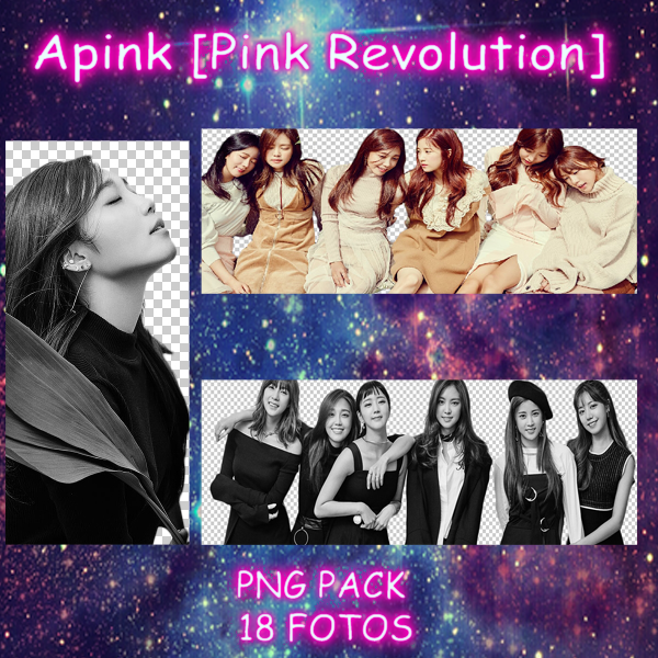 Apink [Pink Revolution] Png by MickeyPinkpanda on DeviantArt