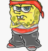 gansta spongebob crop 2 by YABHDrawzStuff on DeviantArt