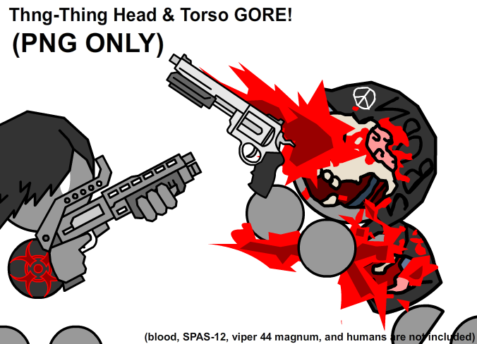 thing-thing arena head and body gore by YABHDrawzStuff on DeviantArt