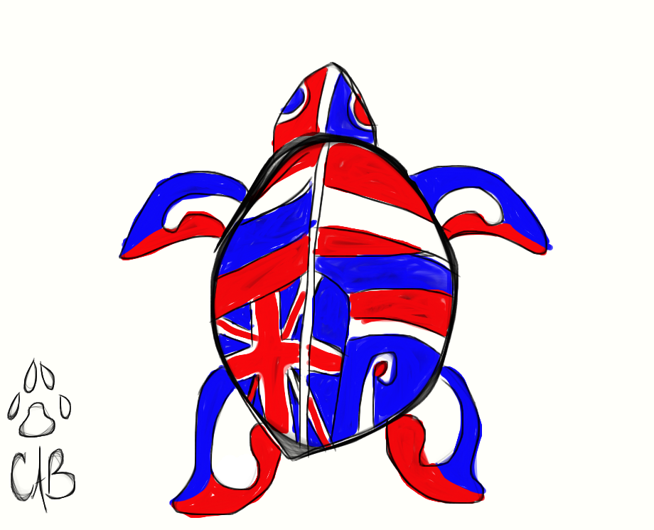 hawaiian flag turtle by beautywolf123 on DeviantArt