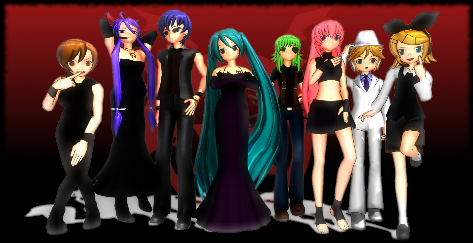 MMD Newcomer Pack: 7 + 1 Deadly Sins by LearnMMD on DeviantArt