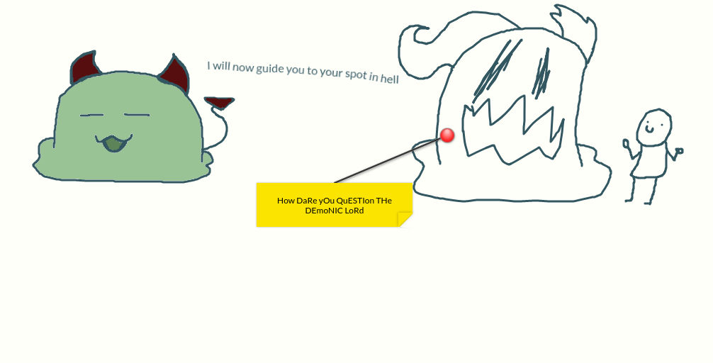 Demonic blobs lel by ThatGamerSans on DeviantArt