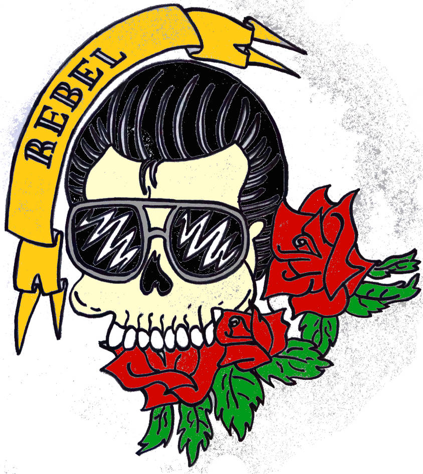 Greaser Skull by ericdestler on DeviantArt