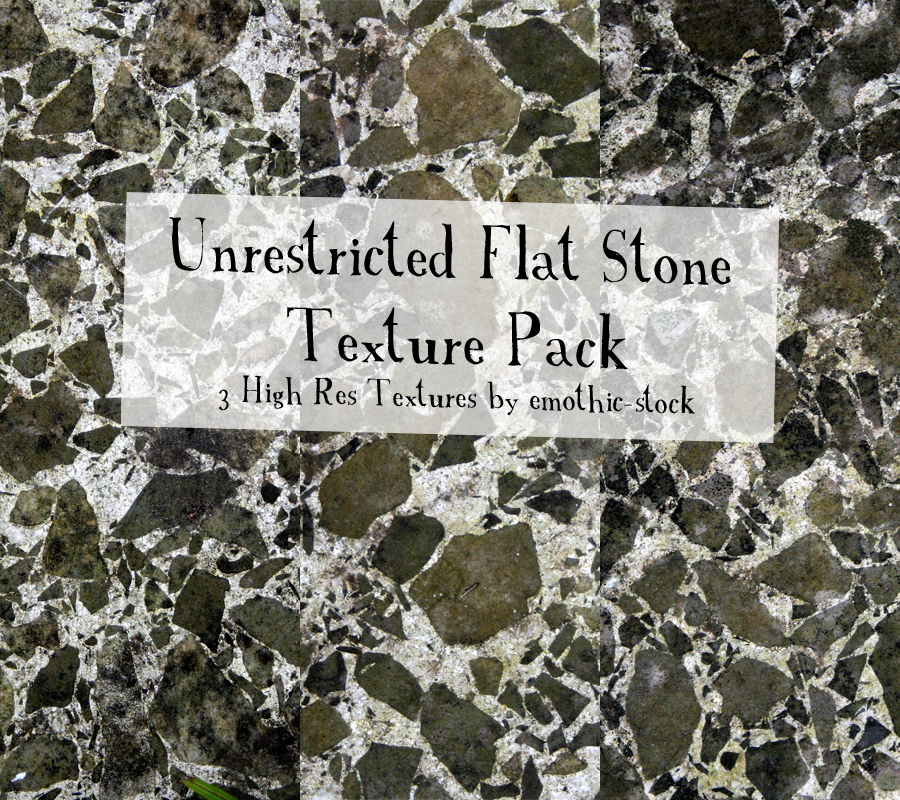 Unrestricted Flat Stone Texture Pack by emothic-stock on DeviantArt