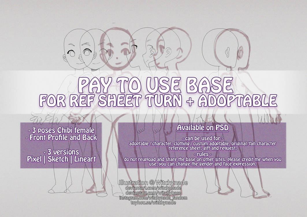 P2U Chibi Base by Witchynade-shop on DeviantArt