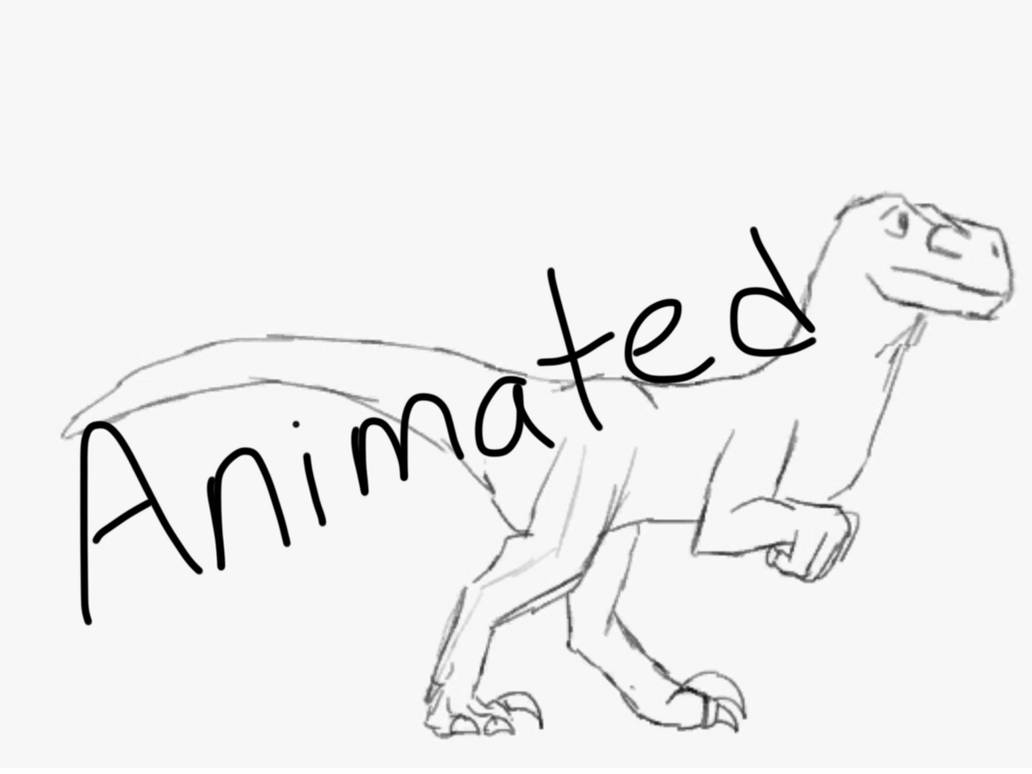 Raptor Walk Cycle by Purple-Raptor on DeviantArt