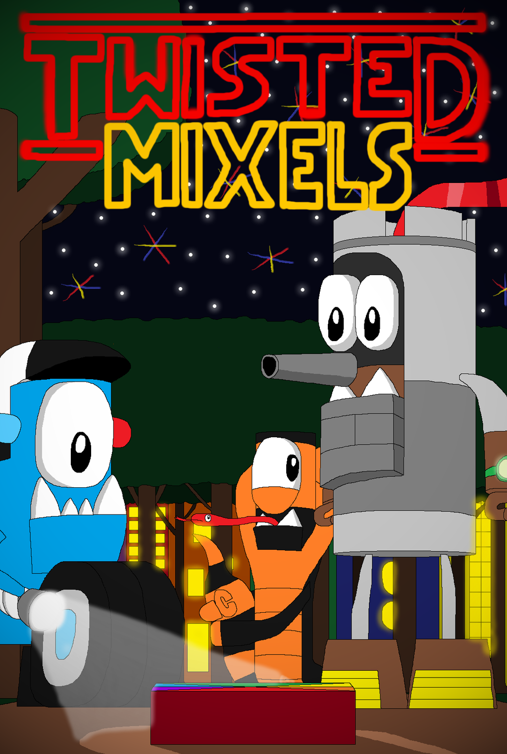 Twisted Mixels - Poster #3 by tarzanwothaz on DeviantArt