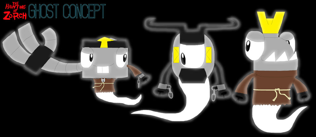 The Haunting of Zorch - Ghost Concept #1 by tarzanwothaz on DeviantArt