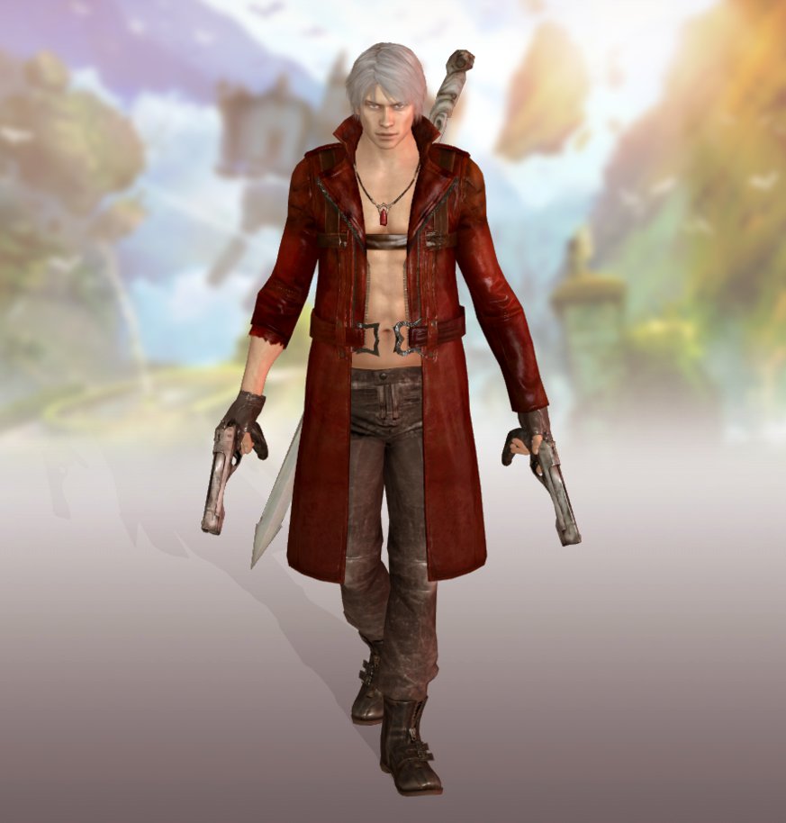 DmC Dante DLC XNA (DMC3 costume) by DanteAce69 on DeviantArt