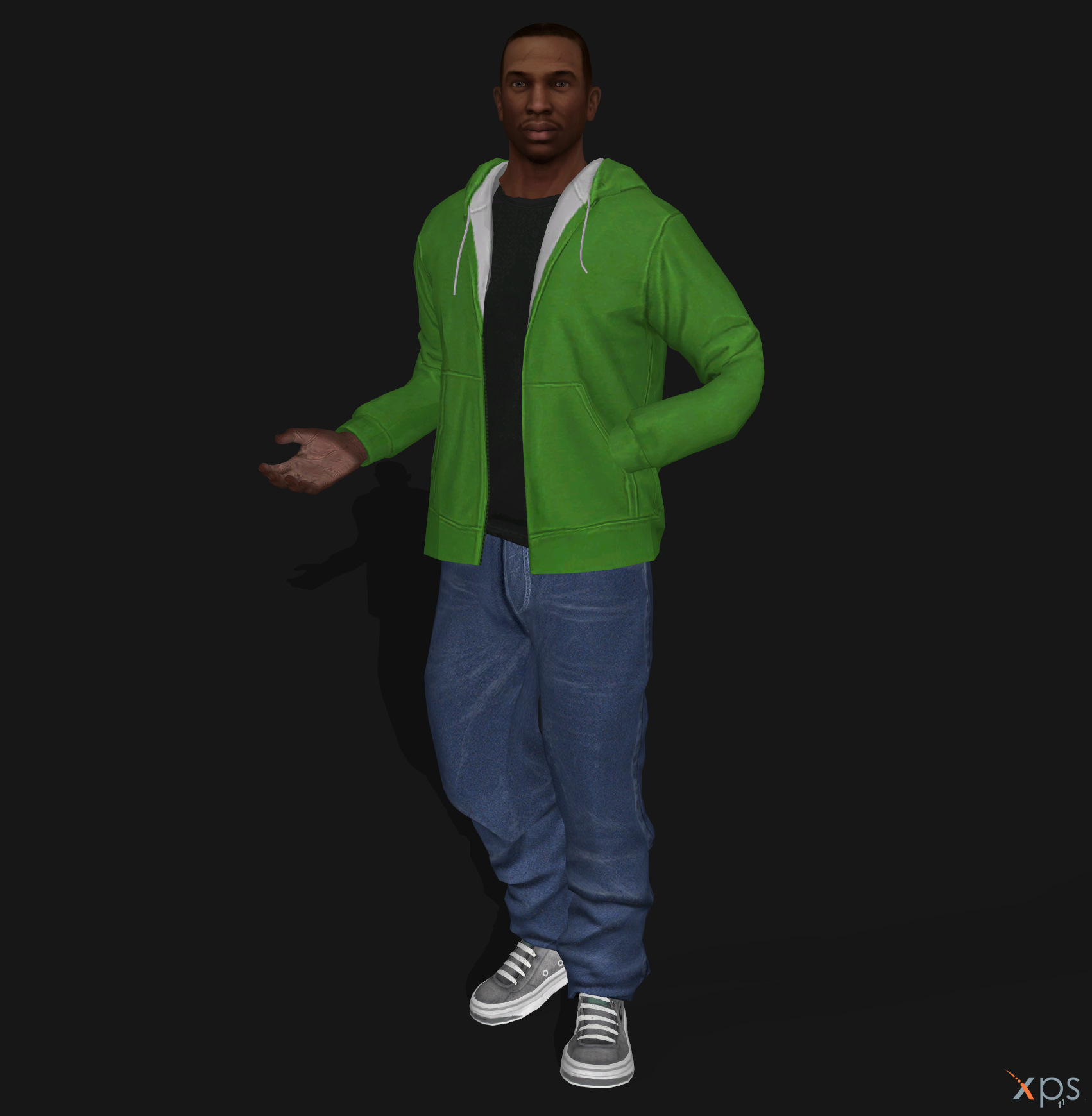 CJ - GTA V XPS by DanteAce69 on DeviantArt