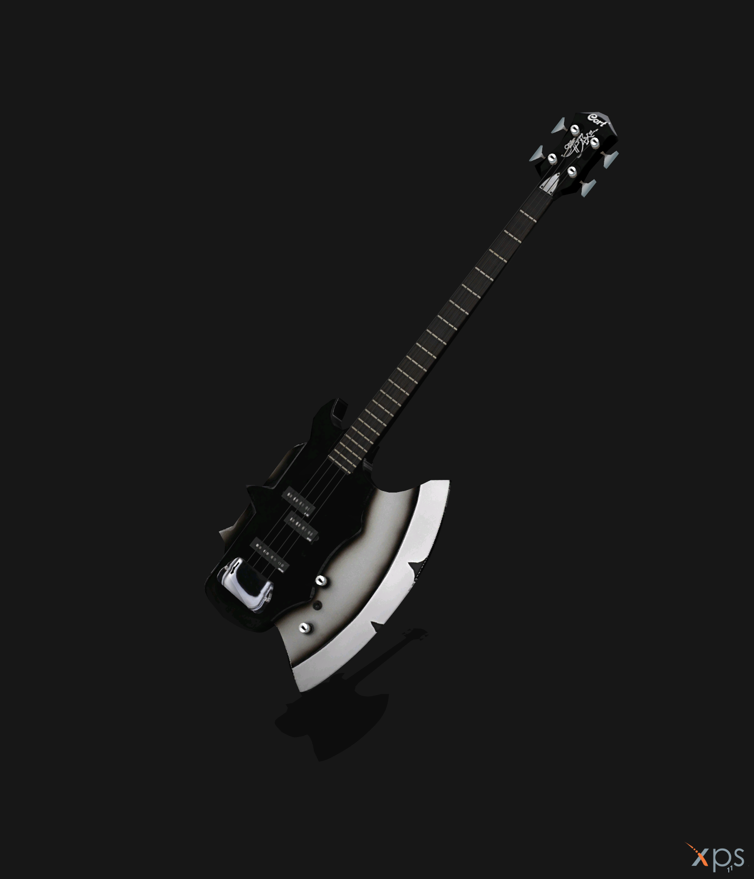 KISS Gene Simmons - Axe Bass XNALara by DanteAce69 on DeviantArt