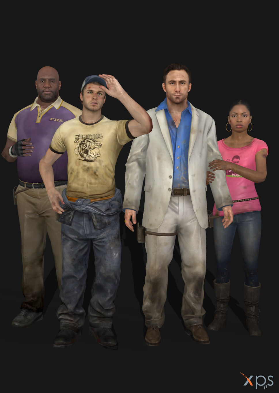 Left 4 Dead 2 Survivors Xps By Danteace69 On Deviantart