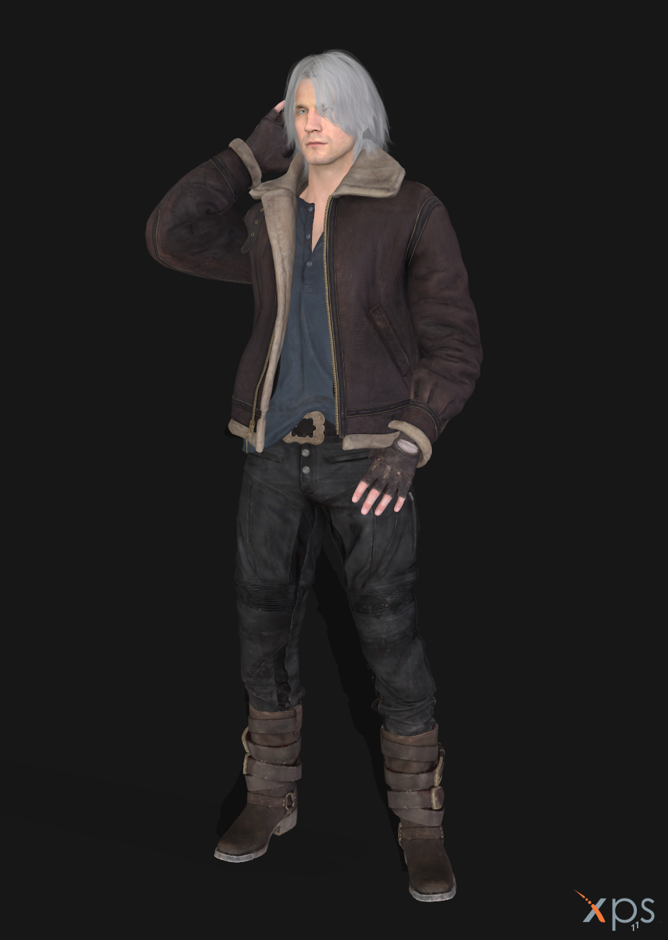 DMC5 Dante Leon RE4 Jacket XNALara by DanteAce69 on DeviantArt