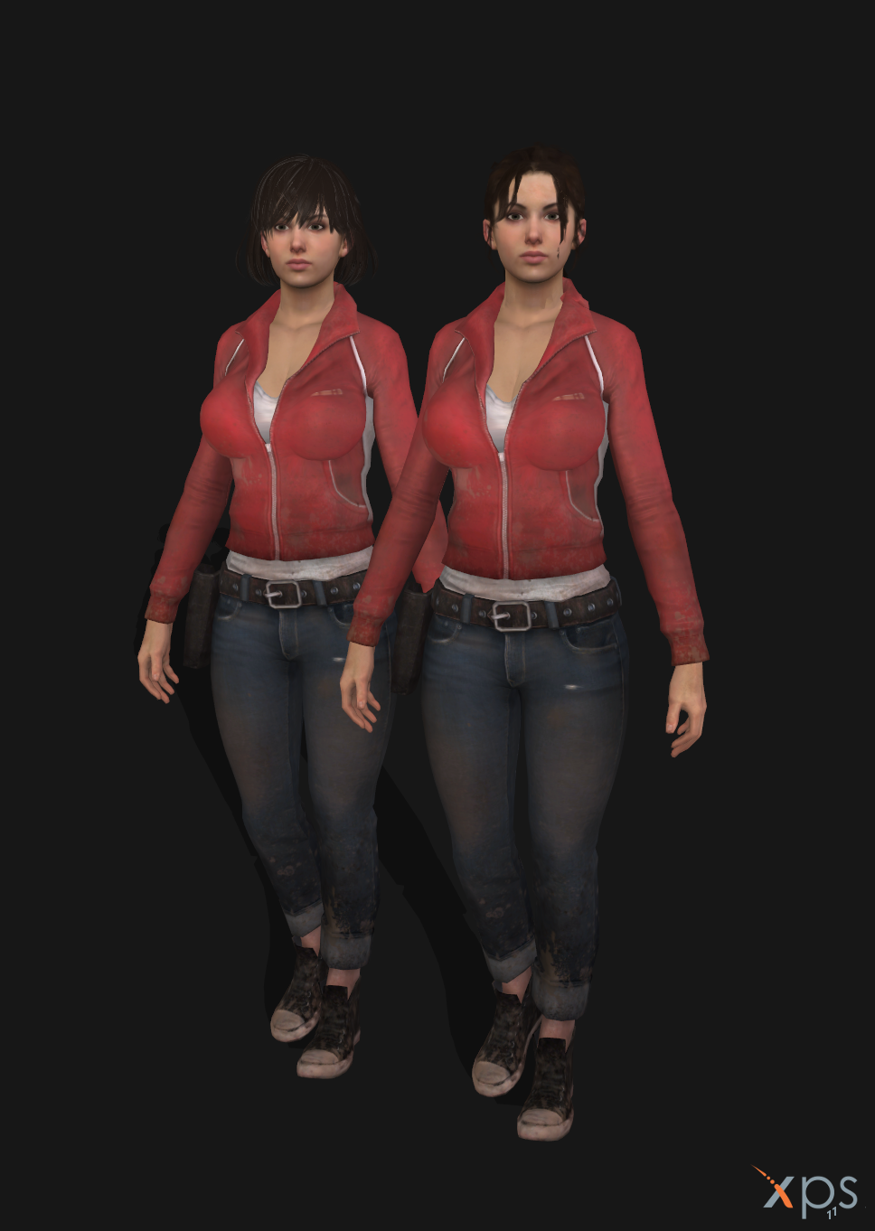 L4D2 Grown up Zoey XNALara by DanteAce69 on DeviantArt