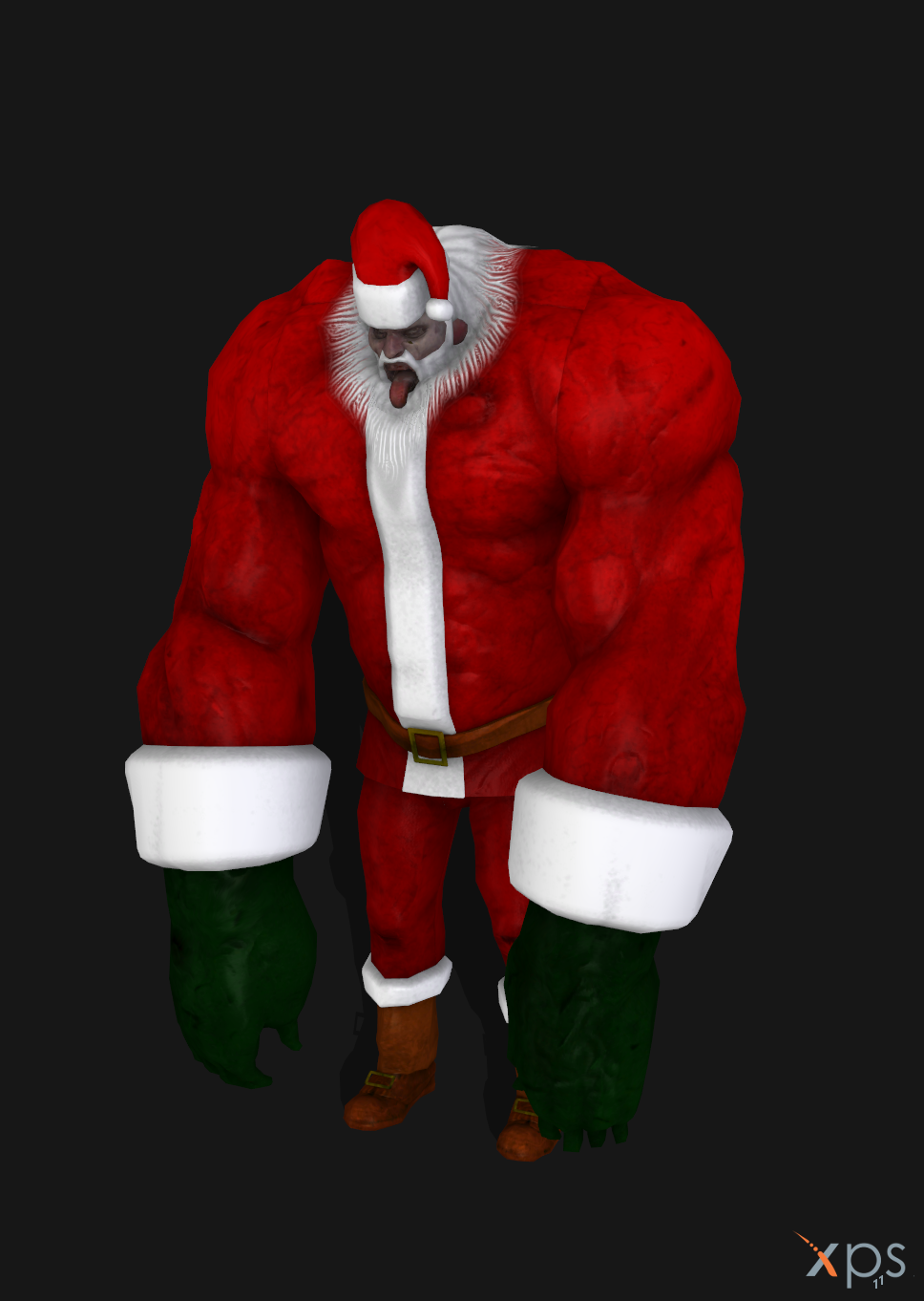 L4D2 Santa Tank XNALara by DanteAce69 on DeviantArt