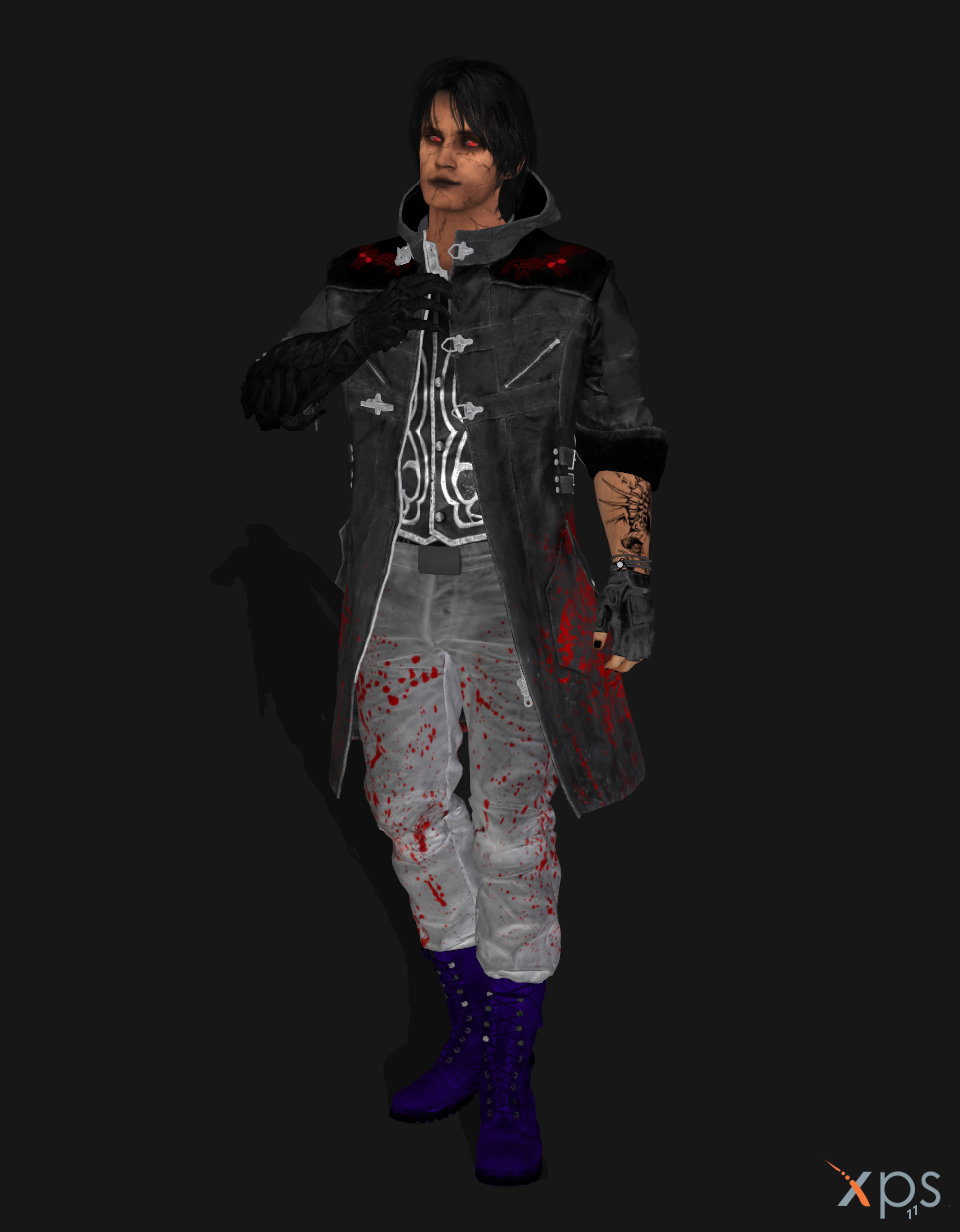 DMC5 Dark Nero XNALara by DanteAce69 on DeviantArt