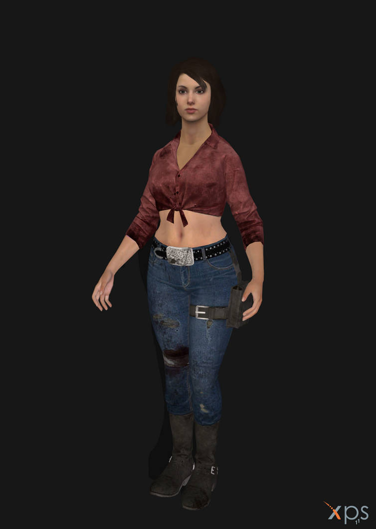 L4D2 Country Girl Zoey XNALara by DanteAce69 on DeviantArt