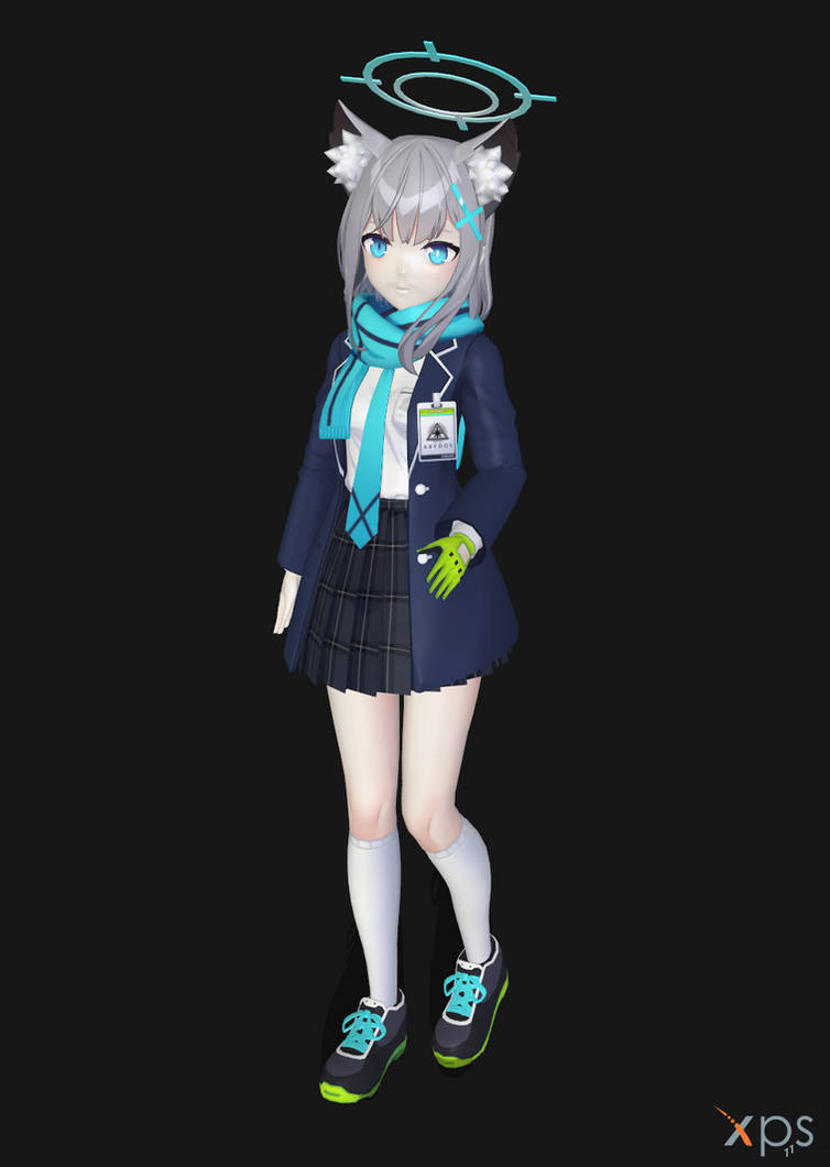 Sunaookami Shiroko XNALara by DanteAce69 on DeviantArt