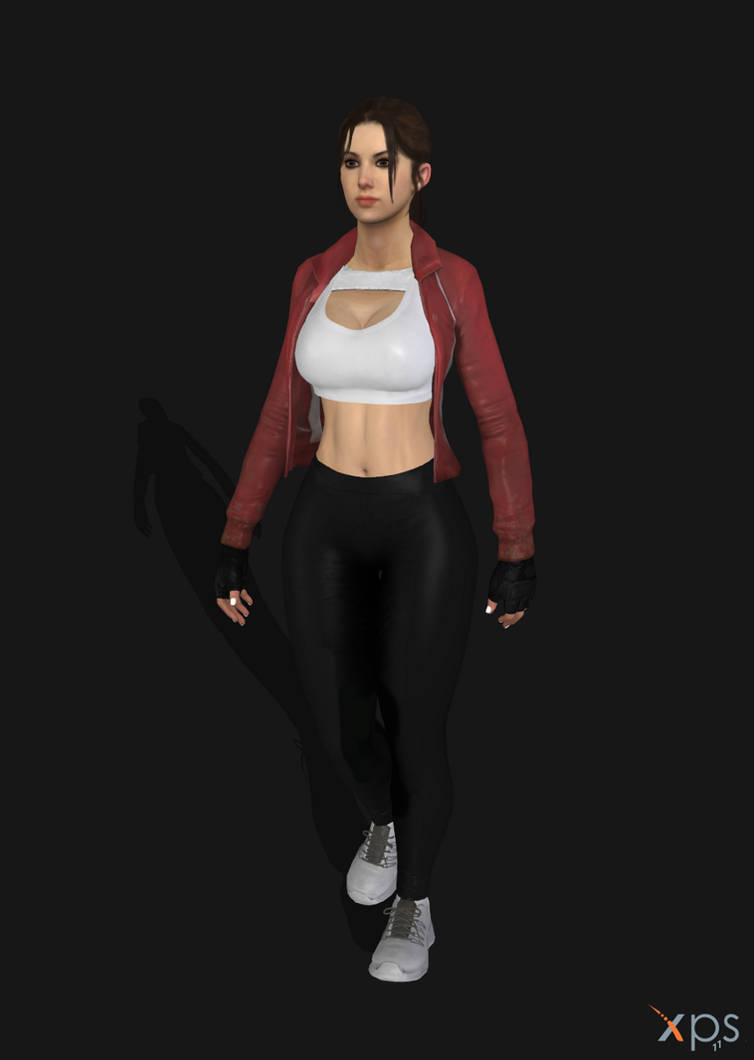 L4D2 Zoey Suiko XPS by DanteAce69 on DeviantArt