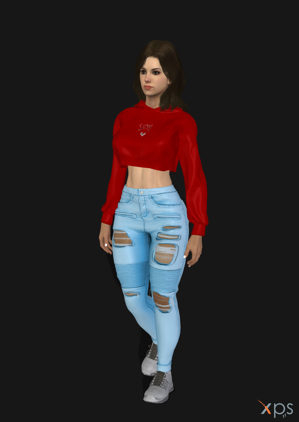 L4D2 Fantasy Zoey XPS by DanteAce69 on DeviantArt