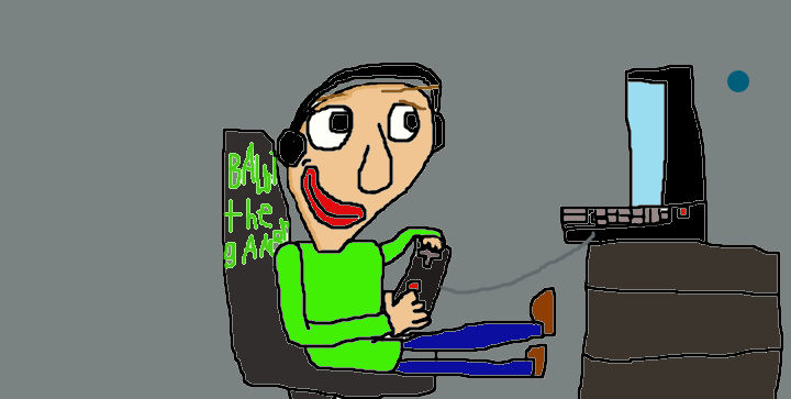 Baldi The Gamer by fnaftoons-gamer on DeviantArt
