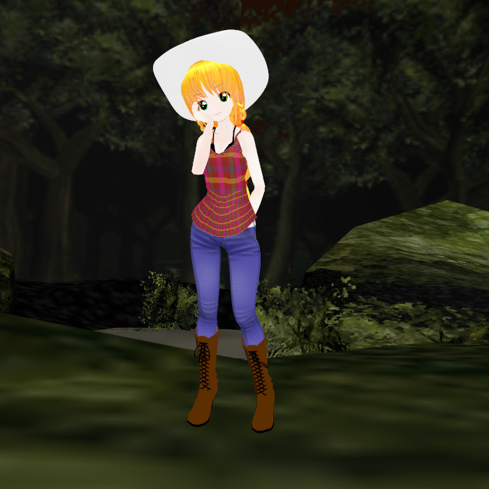 MMD Applejack by Umbermushi on DeviantArt