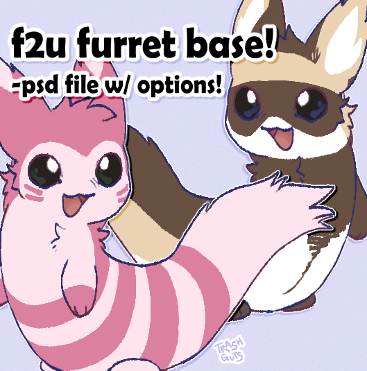 f2u furret base! by trashguts on DeviantArt