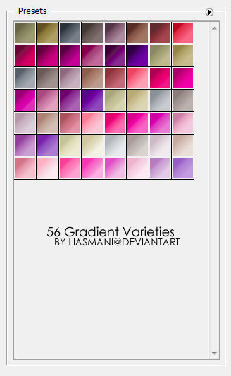 56 Gradient Varieties by Liasmani on DeviantArt