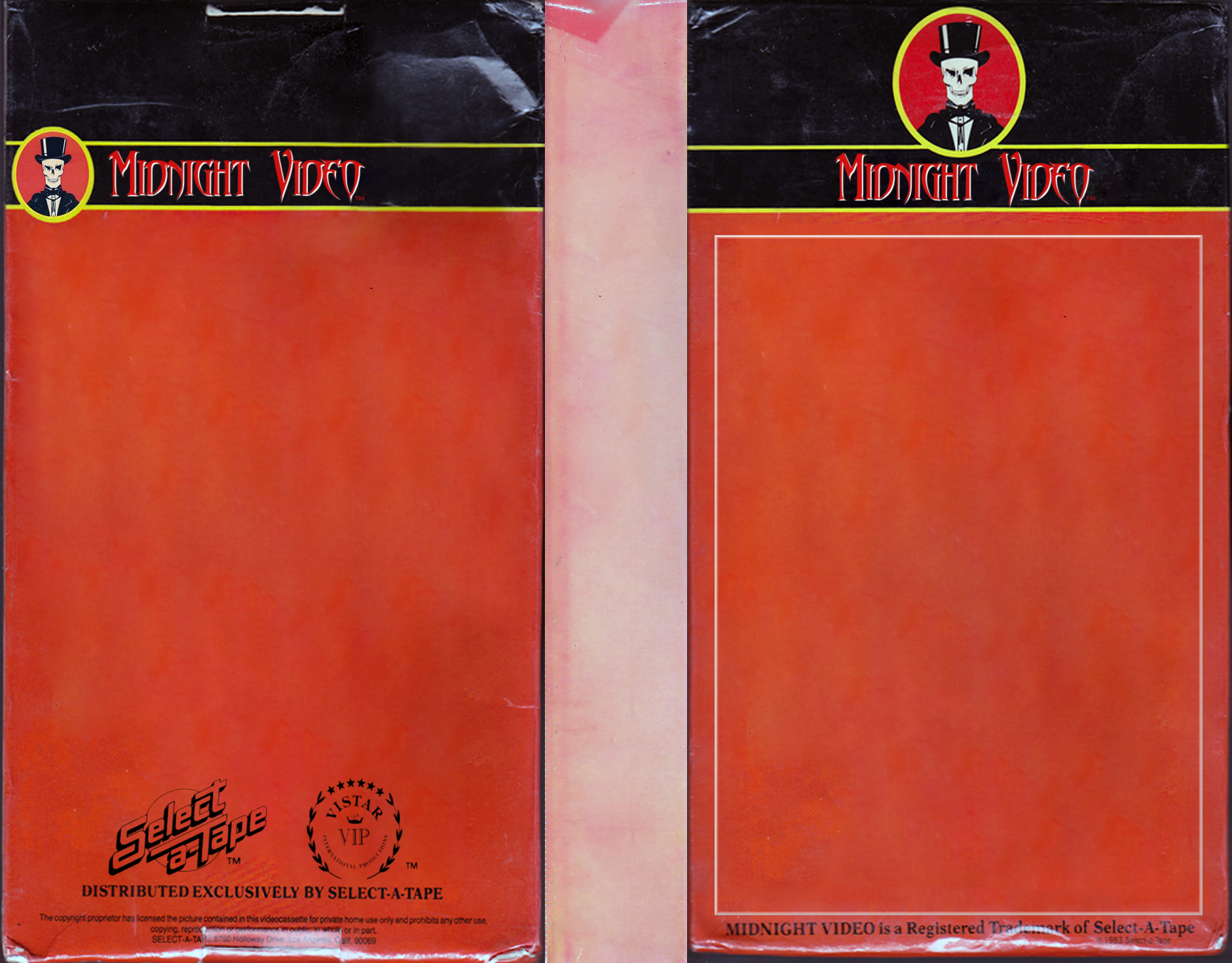 Midnight Video VHS Cover Template By TheLadyBlackWolf On DeviantArt