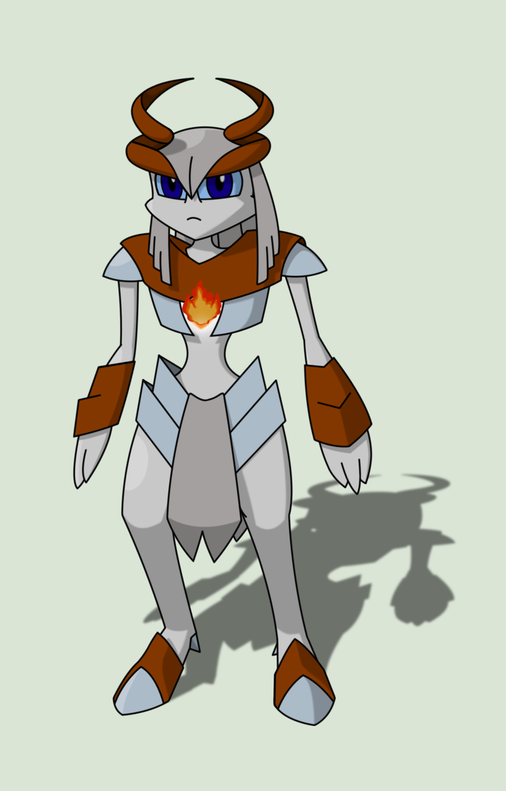 Chivalraph - Heartfire Fakemon by Steve-O-Clock on DeviantArt