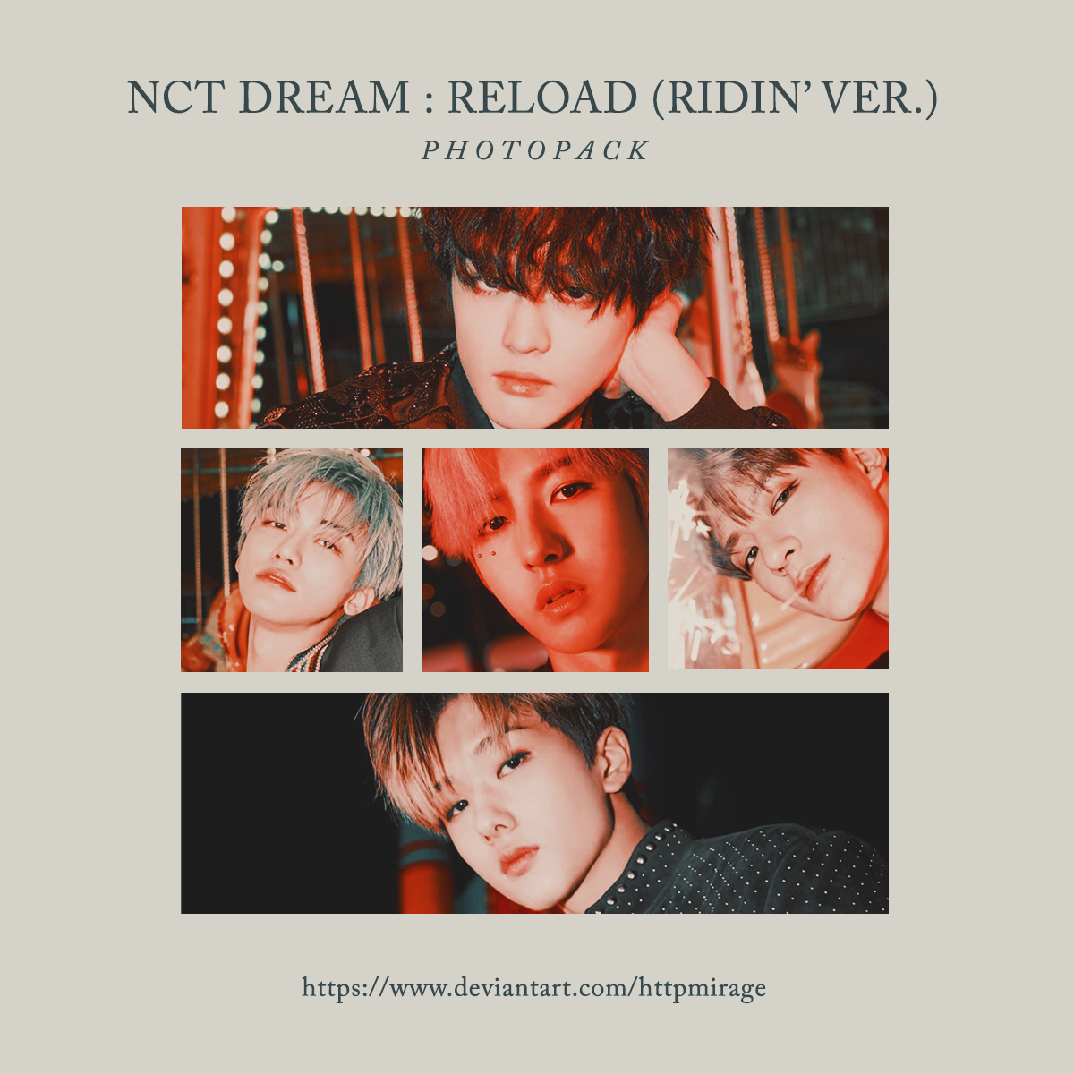 NCT DREAM | Reload (Ridin' ver.) | Photopack #1 by httpmirage on DeviantArt