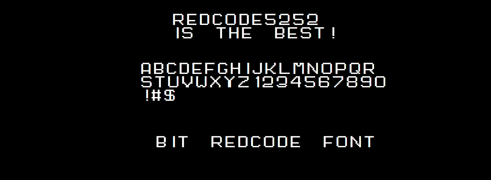 My First Font! by RedleyRodin36 on DeviantArt