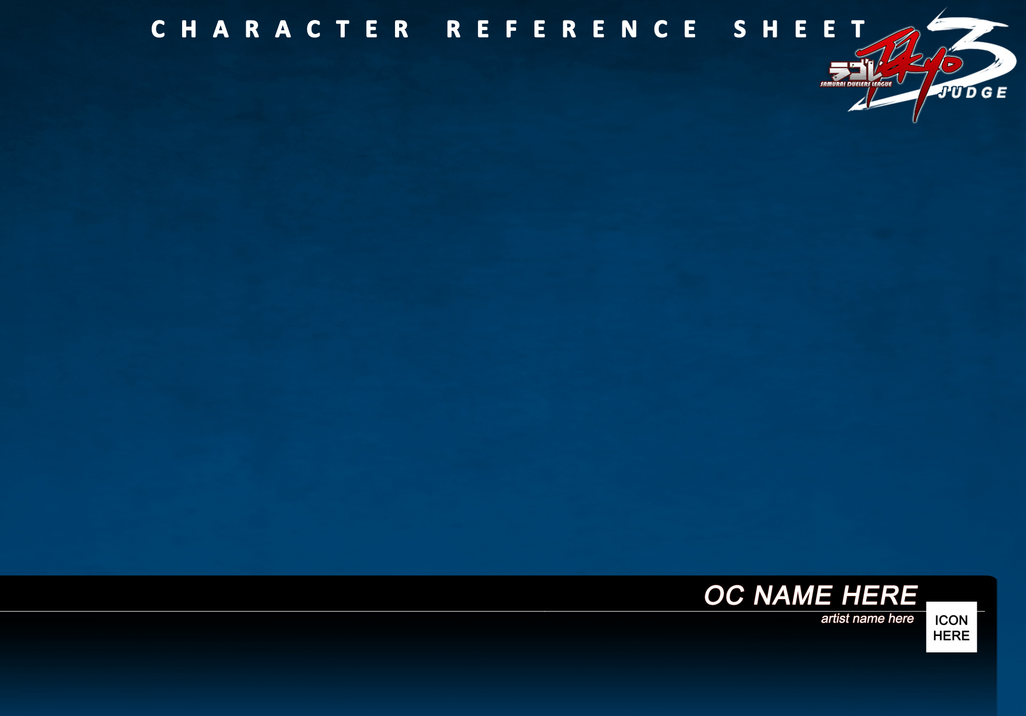 SDLT3 Judge RefSheet Template by ryuuenclone on DeviantArt