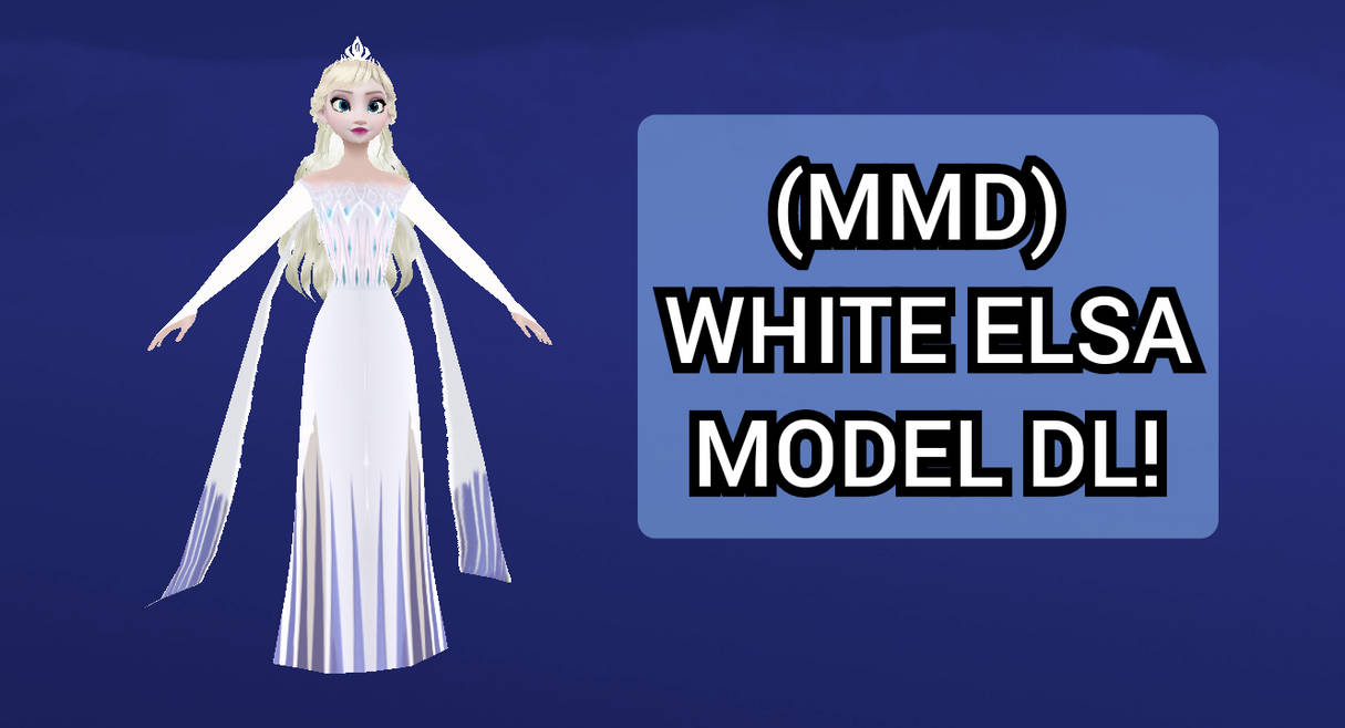 (MMD) White Elsa by FrozenMMD1263 on DeviantArt