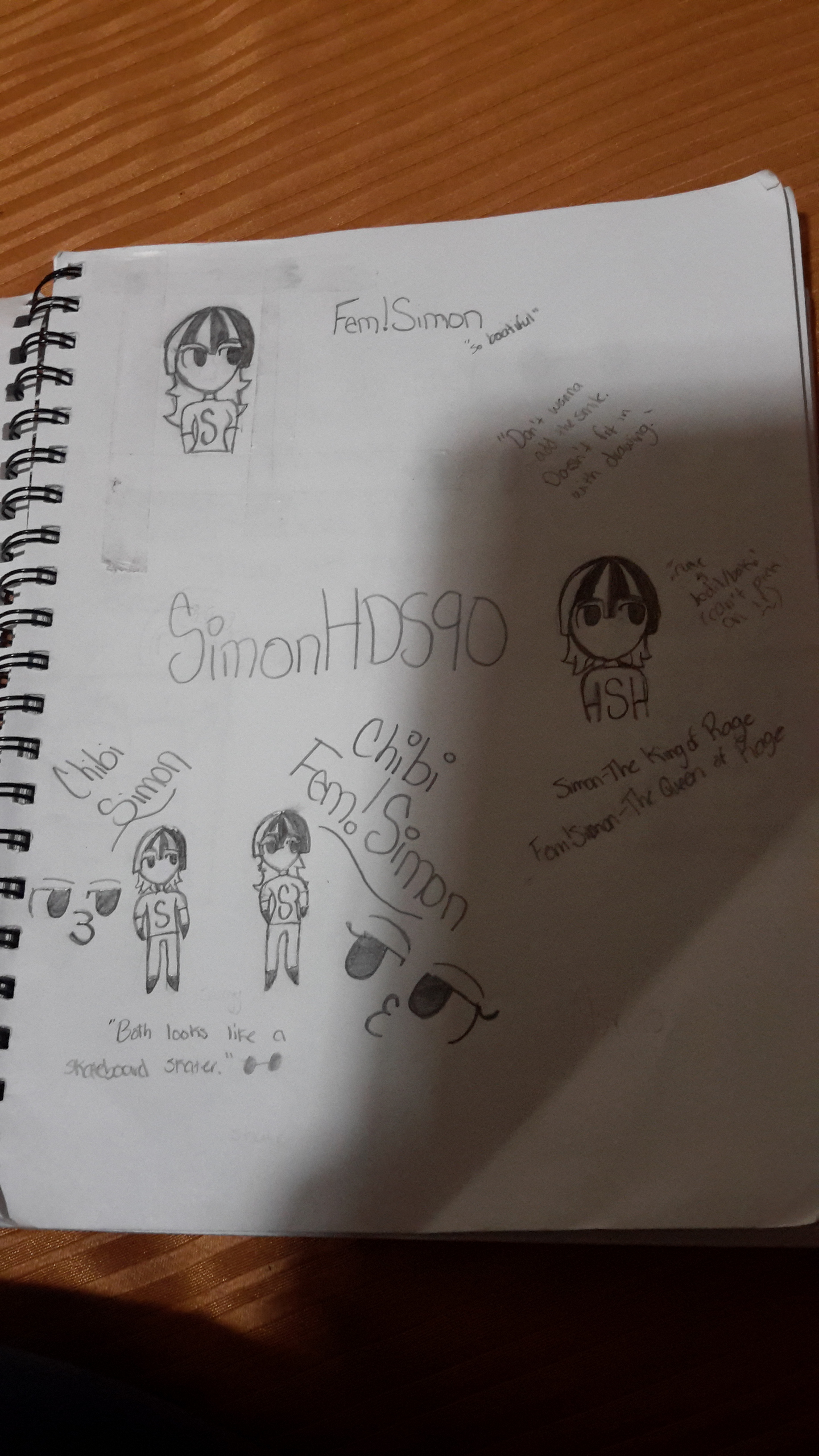 Fem!Simon and Simon by Foxygirl913 on DeviantArt