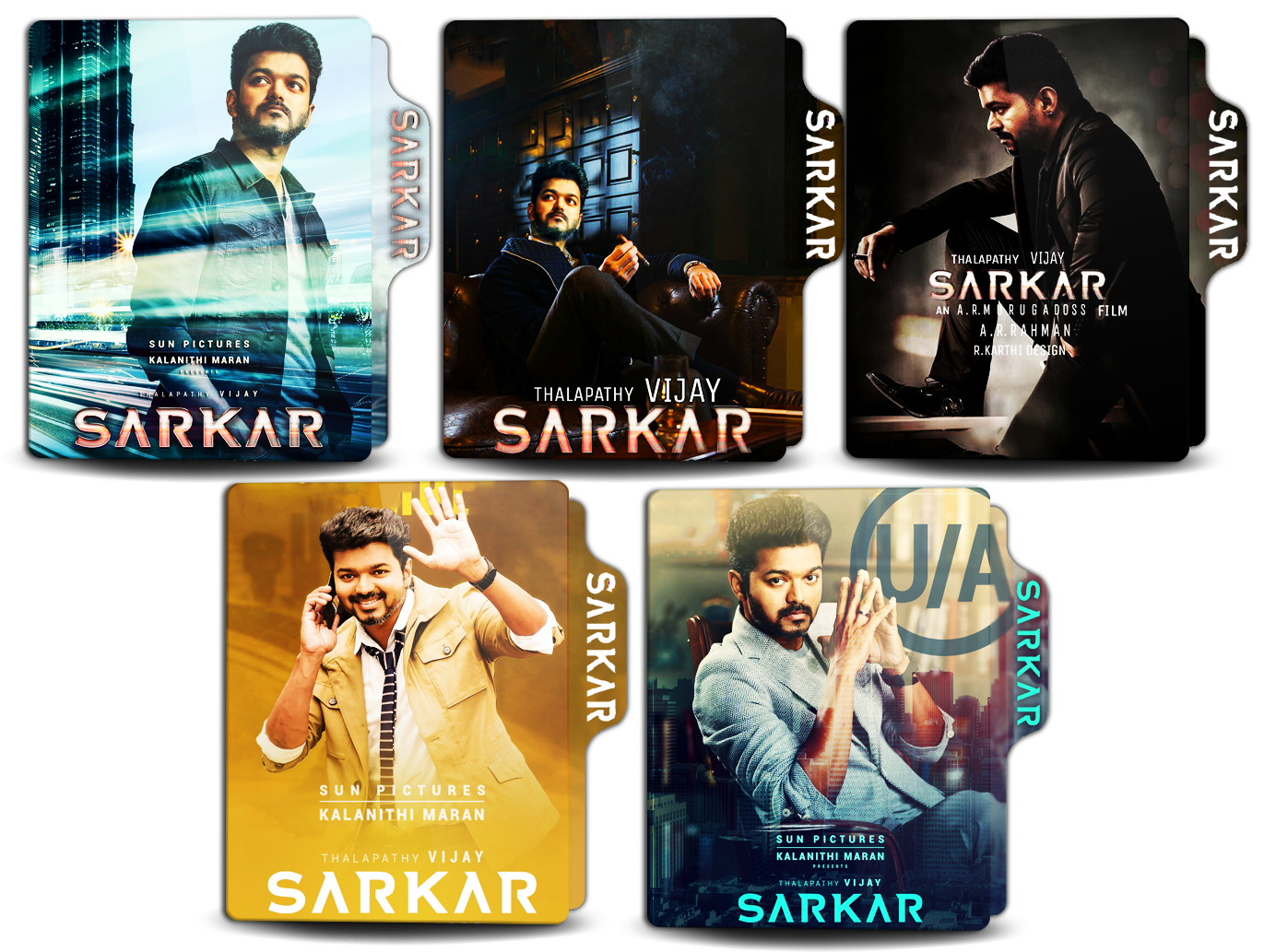Sarkar (2018) Folder Icons by arjunnokha on DeviantArt