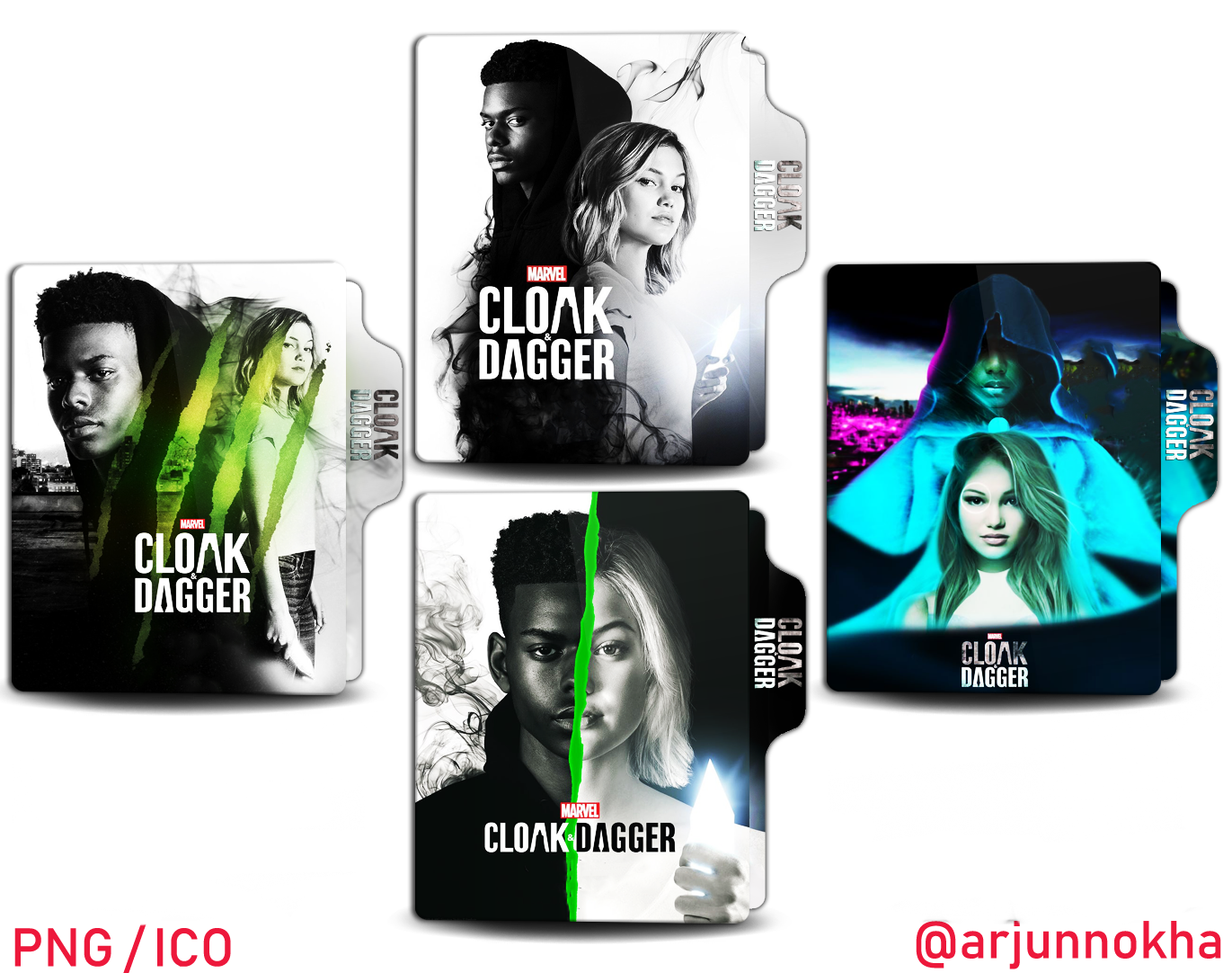 Marvel's Cloak and Dagger S02 Folder Icons by arjunnokha on DeviantArt