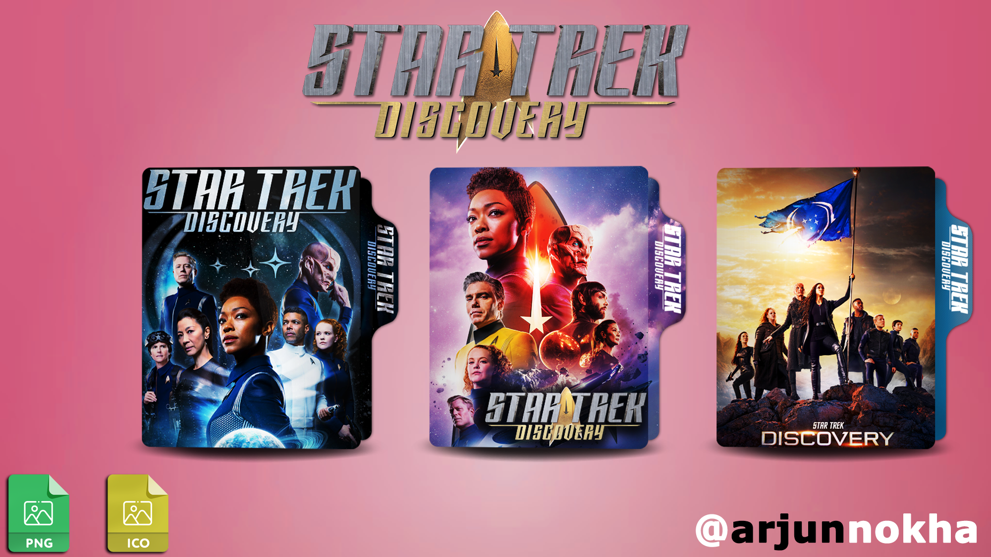 Star Trek Discovery S03 Folder Icon by arjunnokha on DeviantArt