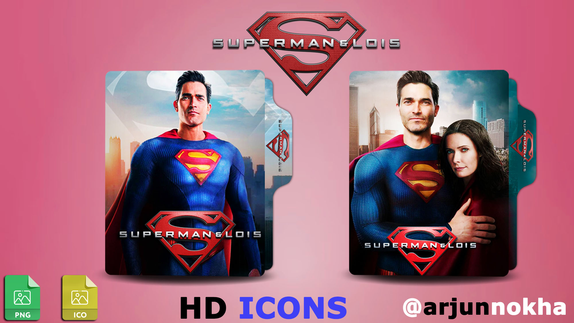 Superman Lois S01 Folder Icons by arjunnokha on DeviantArt