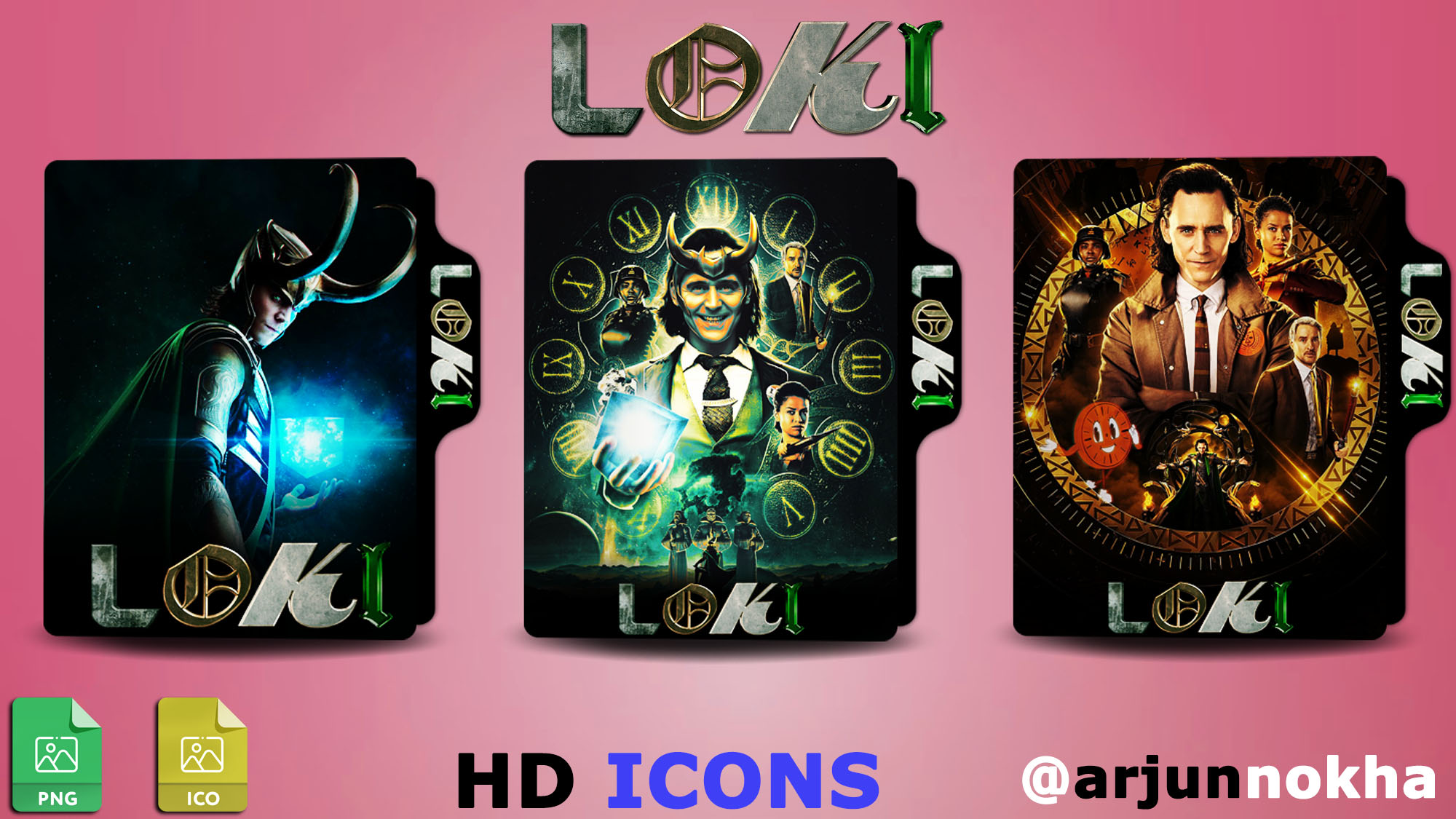 Marvel Studios Loki S01 Folder Icons by arjunnokha on DeviantArt