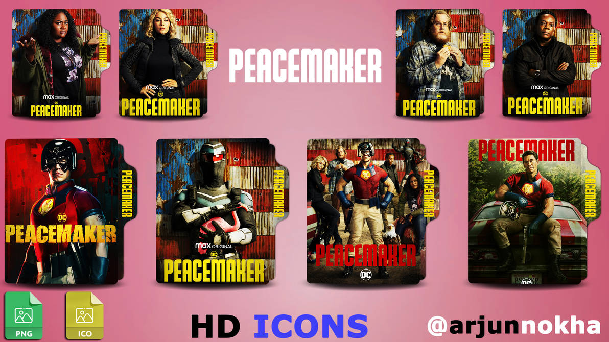 Peacemaker (2022) Folder Icons by arjunnokha on DeviantArt