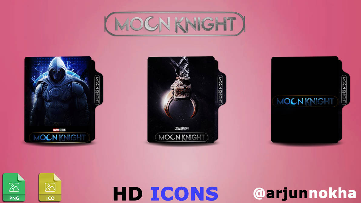 Marvel's Moon Knight (2022) S01 Folder Icons by arjunnokha on DeviantArt