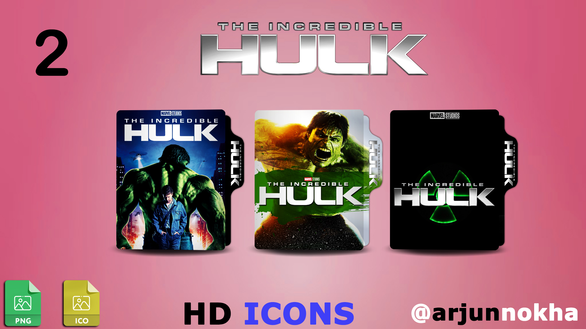 2. The Incredible Hulk (2008) Folder Icons by arjunnokha on DeviantArt