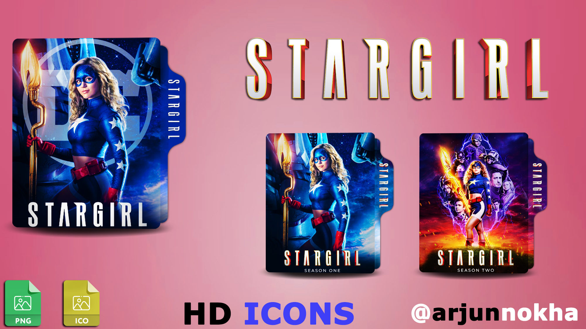 Stargirl (2020-2022) Folder Icons by arjunnokha on DeviantArt