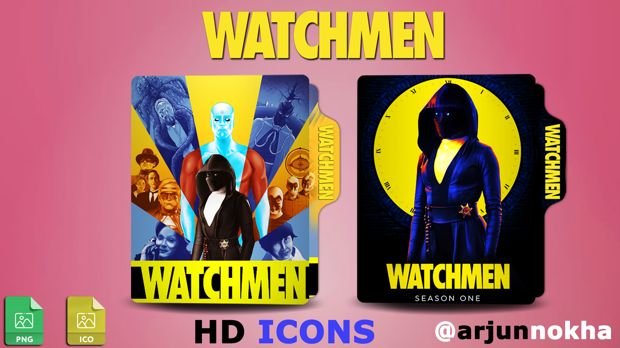 Watchmen (2019) Folder Icons by arjunnokha on DeviantArt