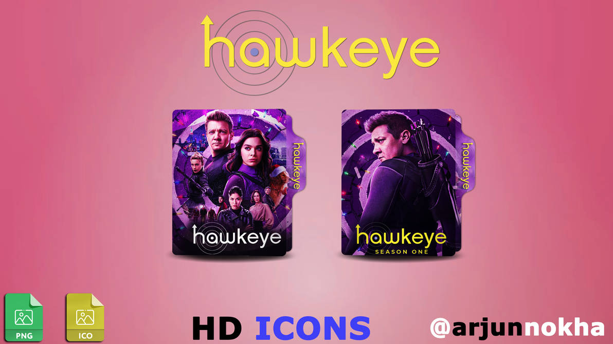 Marvel Studio's Hawkeye (2021) Folder Icons by arjunnokha on DeviantArt