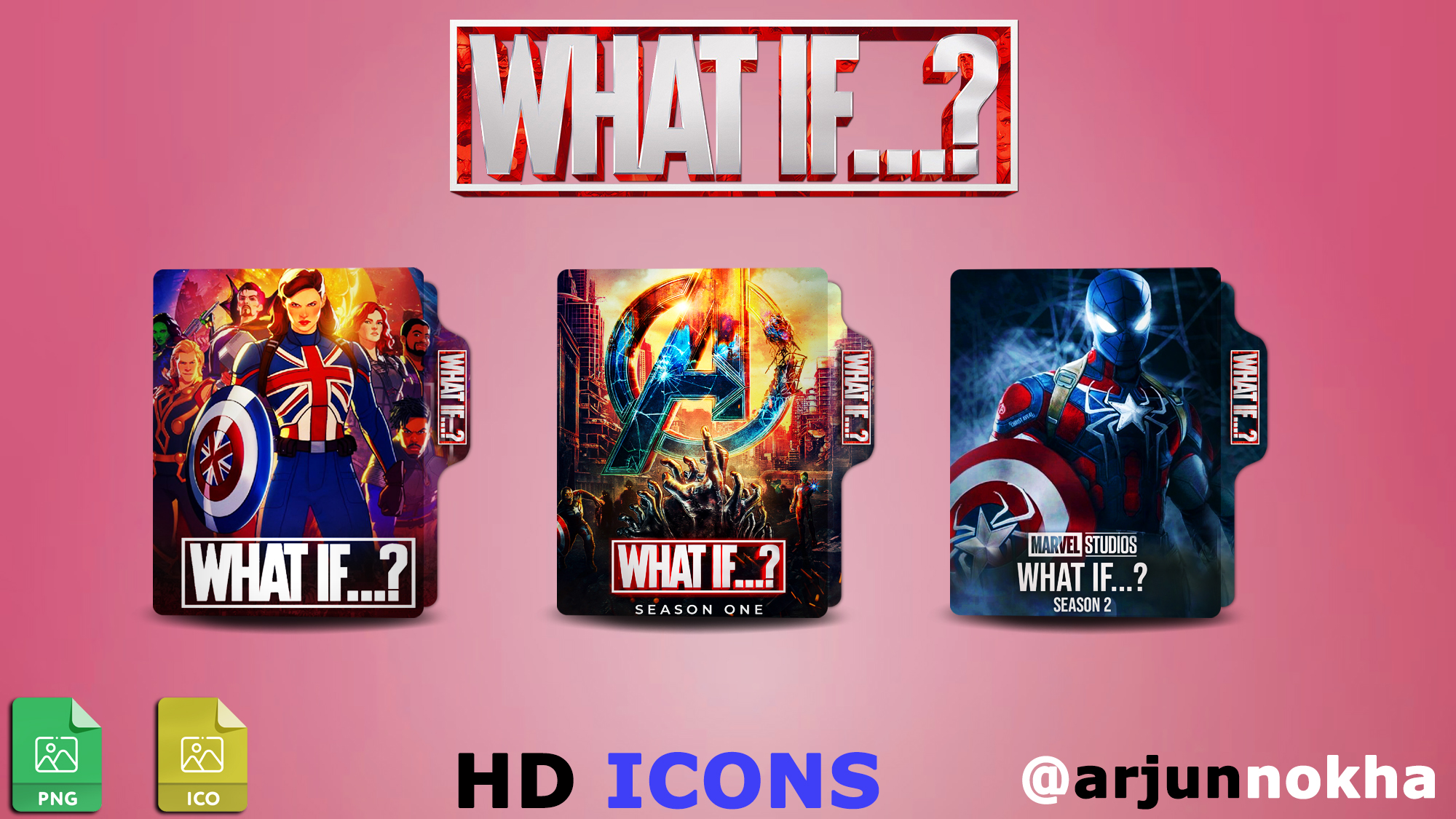 Marvel Studio's What If (2021) Folder Icons by arjunnokha on DeviantArt