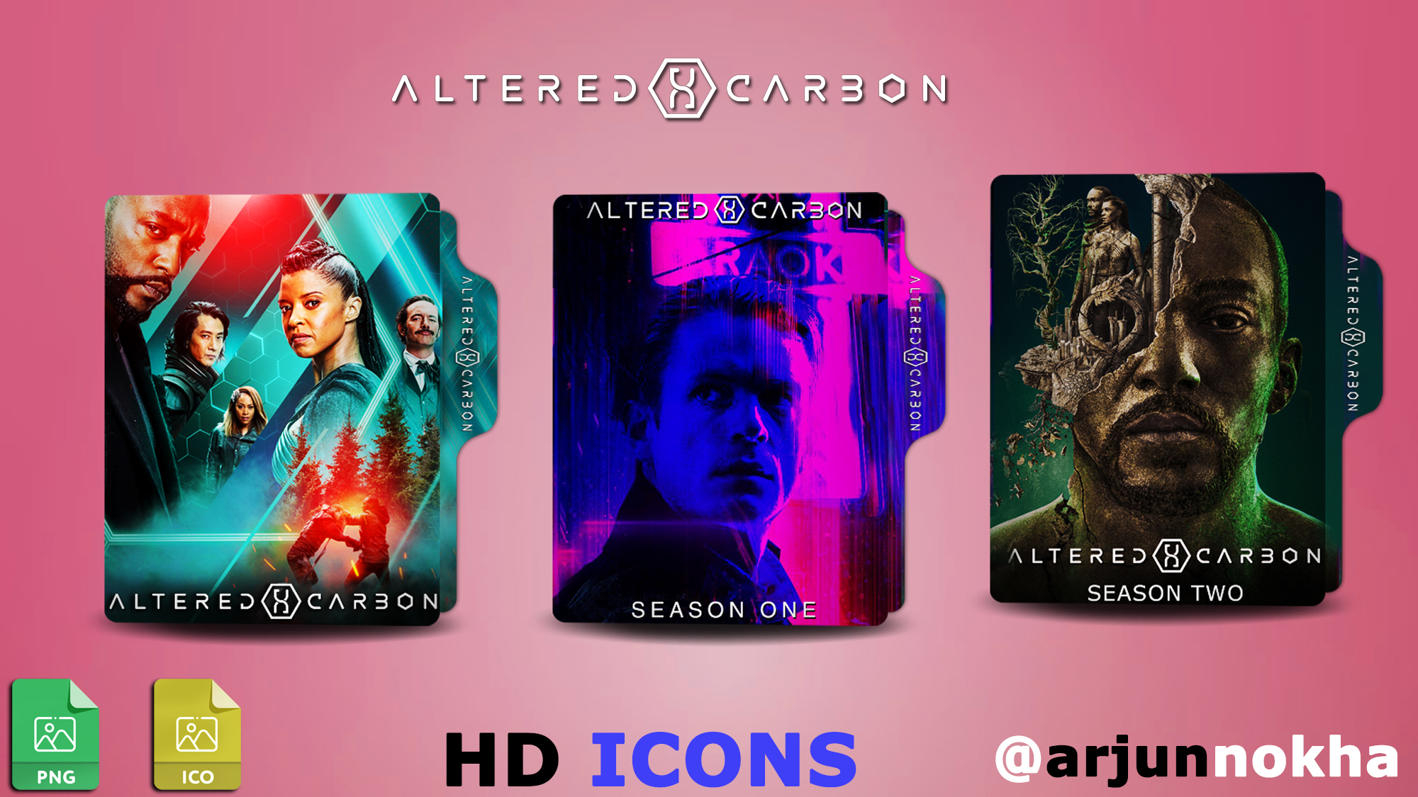 Altered Carbon (2018-2020) S01-S02 Folder Icons by arjunnokha on DeviantArt